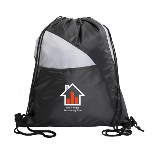 Customized Polyester Drawstring Knapsack