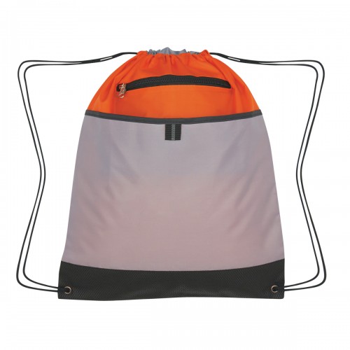 Customized Phantom Sports Pack Polyester Drawstring Bags