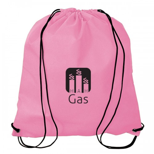 Custom Jumbo Non Woven Polypropylene Drawstring Knapsack
