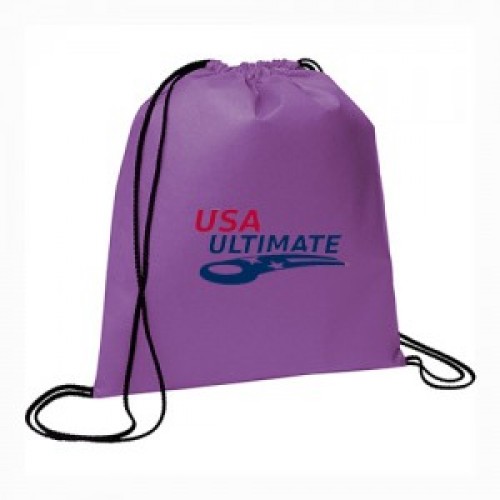 Custom Printed Non-Woven Polypropylene Drawstring Backpacks