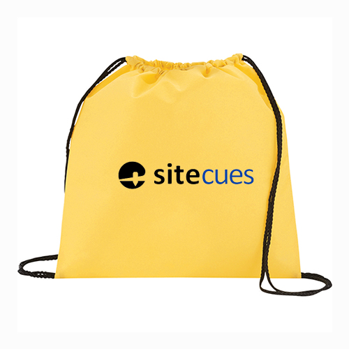 Custom Printed Non-Woven Polypropylene Drawstring Backpacks