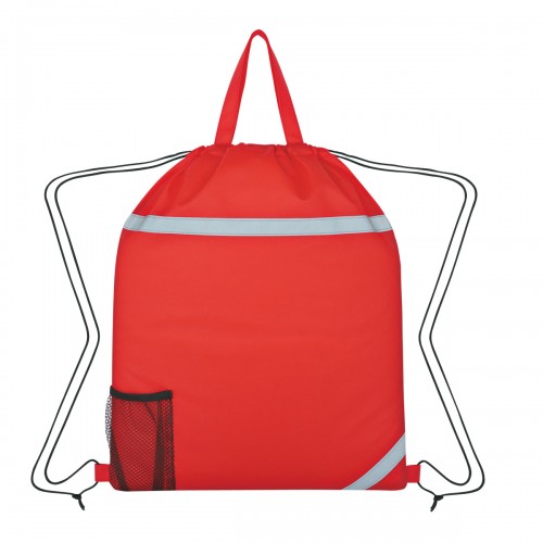 Customized Reflecto-Insulated Polypropylene Drawstring Backpacks