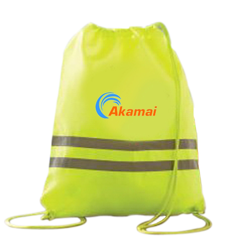 Customized Reflective Drawstring Backpacks