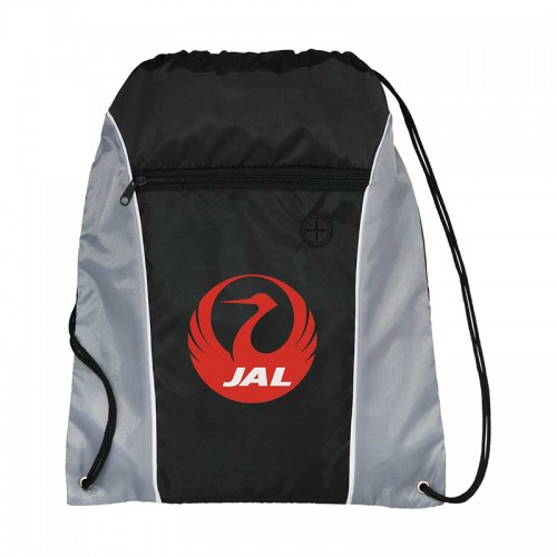 Custom Funnel Polyester Drawstring Cinch Backpacks