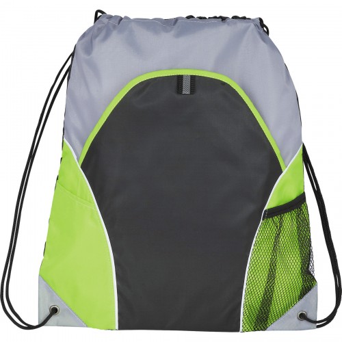 Custom Marathon Polyester Drawstring Cinch Backpacks