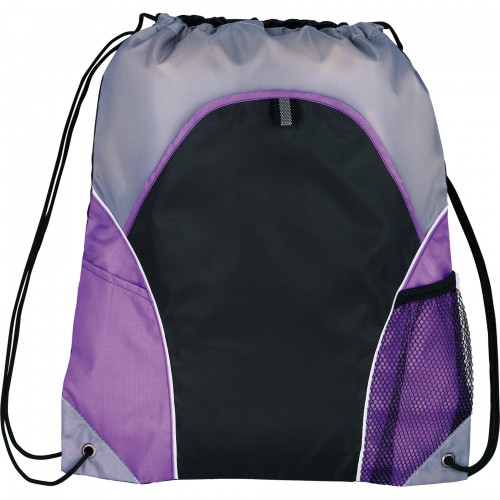 Custom Marathon Polyester Drawstring Cinch Backpacks