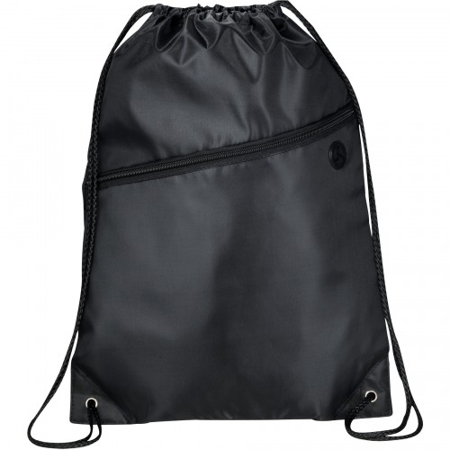 Custom Printed Robin Polyester Drawstring Backpacks