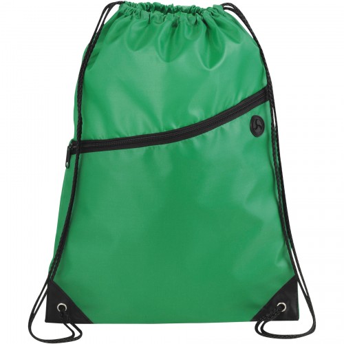 Custom Printed Robin Polyester Drawstring Backpacks
