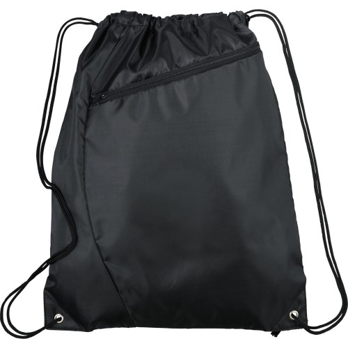 Custom Sonar Polyester Drawstring Cinch Backpacks