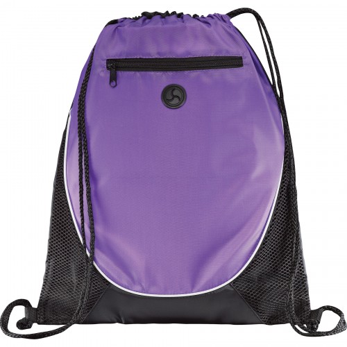 Customized Peek Polyester Drawstring Cinch Backpacks