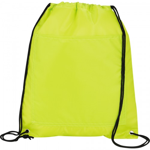 Customized Ampitheater Cooler Polyester Drawstring Cinch