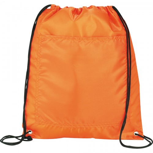 Customized Ampitheater Cooler Polyester Drawstring Cinch