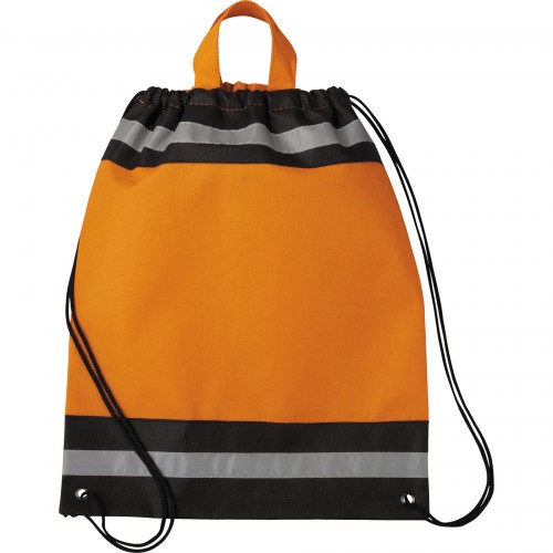 Custom Imprinted Polypropylene Drawstring Cinch Backpacks