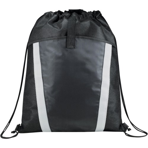 Customized Vortex Polypropylene Drawstring Cinch Backpacks
