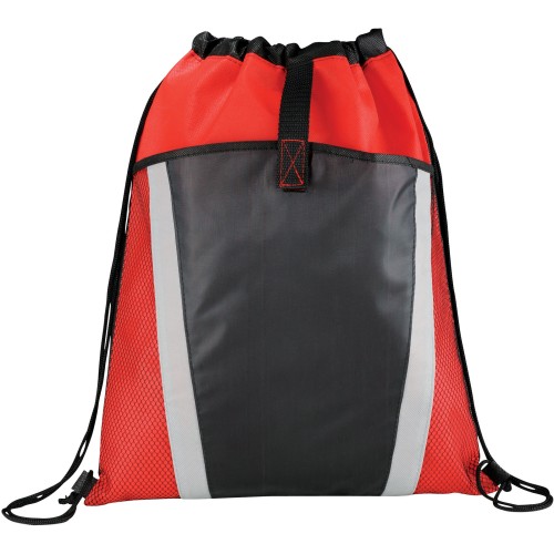 Customized Vortex Polypropylene Drawstring Cinch Backpacks